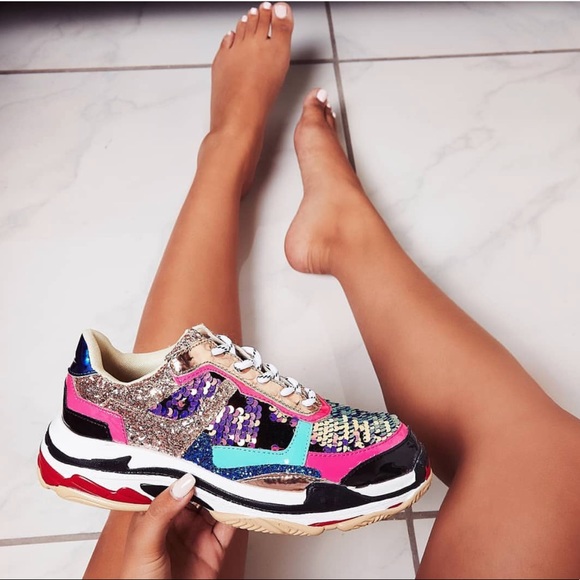 Shoes | Designer Inspired Multi Colored Dad Sneaker | Poshmark